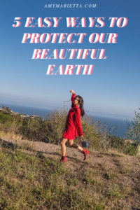 5 Easy Ways To Protect Our Beautiful Earth - Amy Marietta