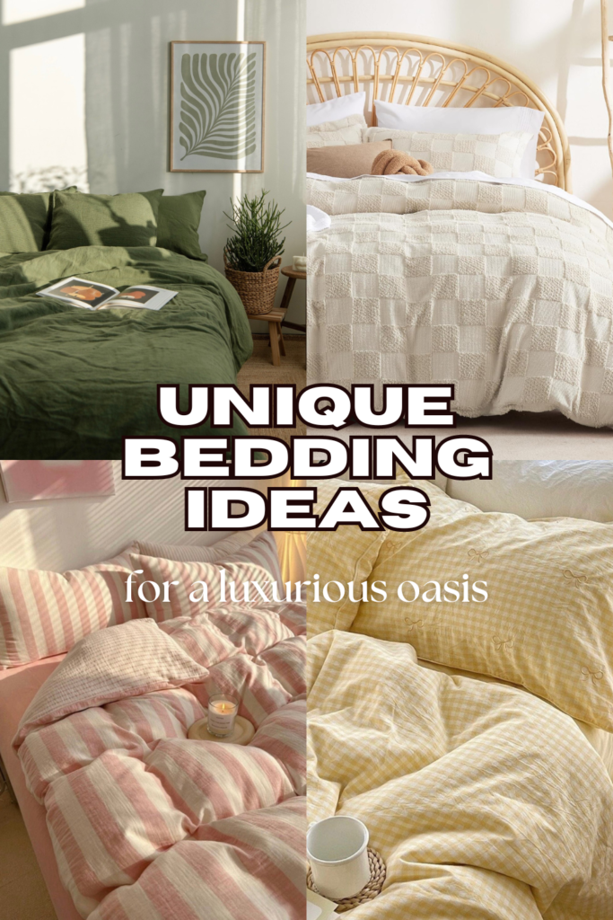 Unique Bedding Designs For Your Luxurious Bedroom Oasis